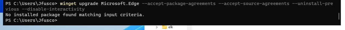 How can I update Edge with Command Line? - Microsoft Q&A