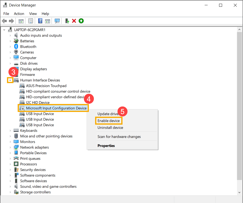 Asus Precision Touchpad is not working in any way - Microsoft Q&A