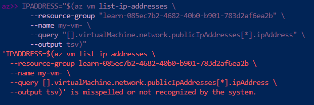 Unable completing Unit 9 Exercises - Microsoft Q&A