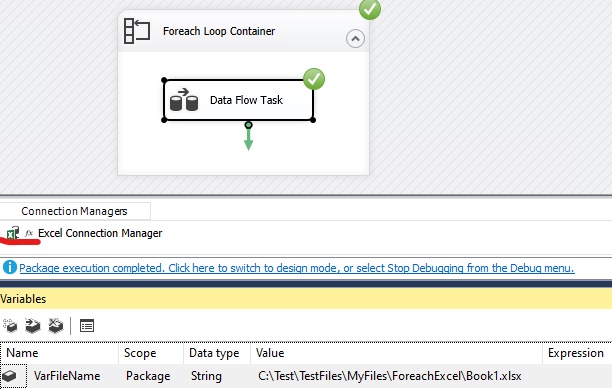 why does Foreach Loop container of SSIS Package read same file!? - Microsoft Q&A