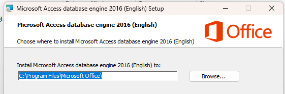 Microsoft.ACE.OLEDB.12.0' provider is not registered on the local machine - Microsoft Q&A