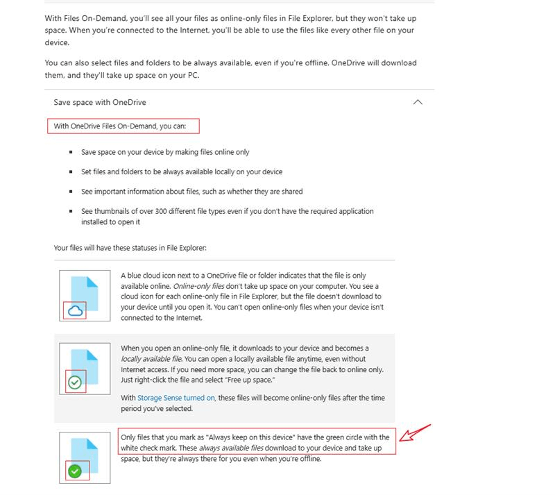 Why has the icon against my OneDrive Personal files and folders changed ...