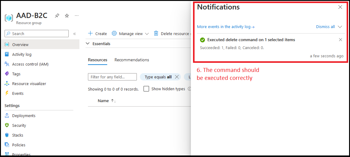 How do I delete a Azure B2C or Azure AD for customers directory completely? - Microsoft Q&A