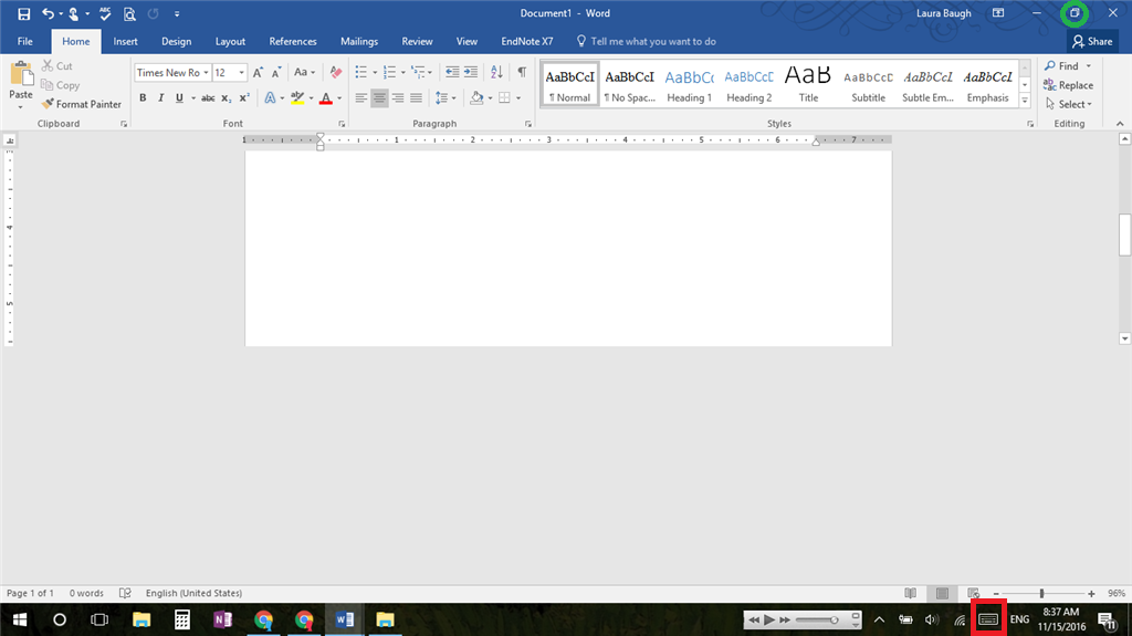 Word Half Page Problem - Microsoft Q&A