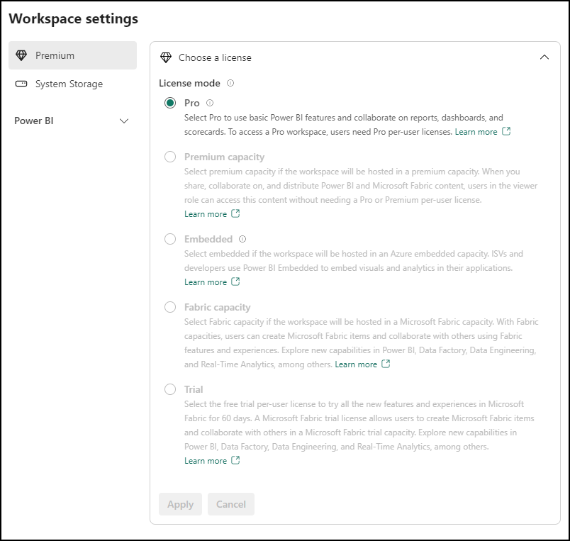 Getting a restriction notice on accessing Pro workspaces when I have a Pro account - Microsoft Q&A