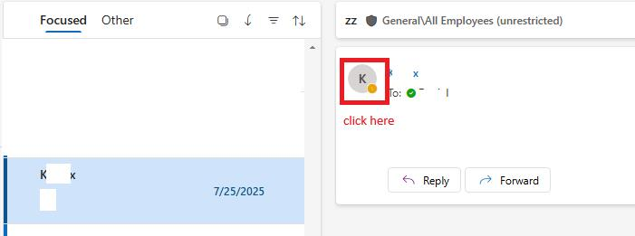 View a senders email address in the new Outlook interface - Microsoft Q&A