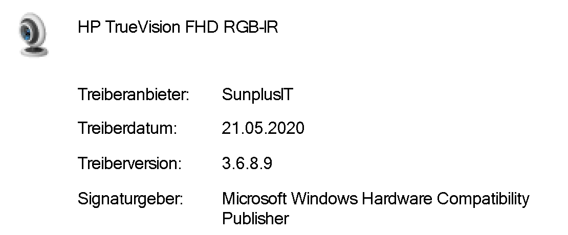 hp truevision fhd rgb-ir is not working after installed KB5039299 ...
