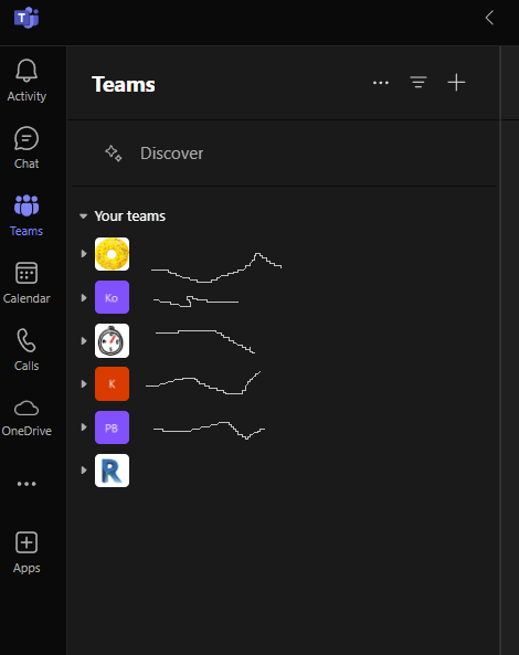 Where are the rest of my teams? - Microsoft Q&A
