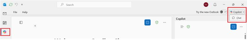 where do i find copilot button in outlook - Microsoft Q&A
