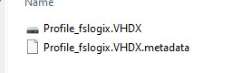 FSLogix not mouting disk after second login. metadata file disappear ...