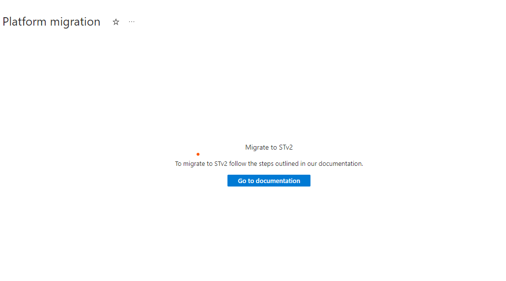 I m not able to see migrate option in Azure APIM under Platform ...
