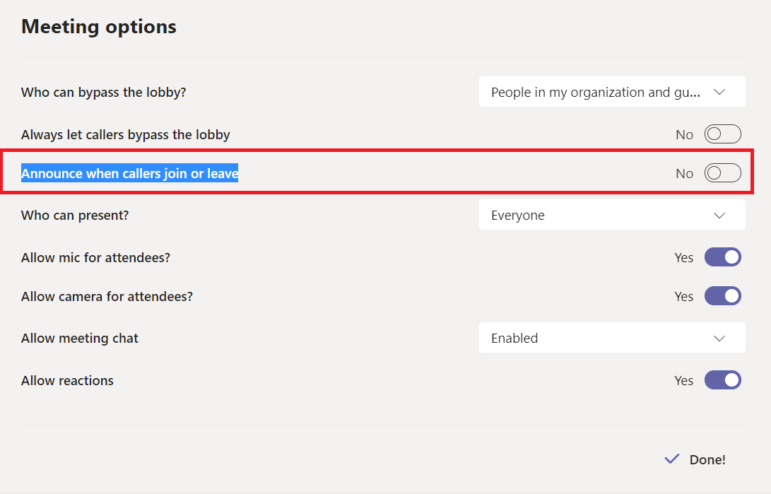 "[User] has temporarily joined the chat" notification during Teams ...