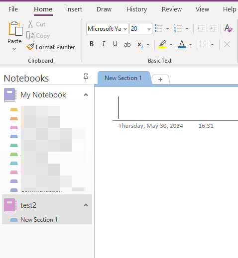 Tabs on top in One Note - Microsoft Q&A