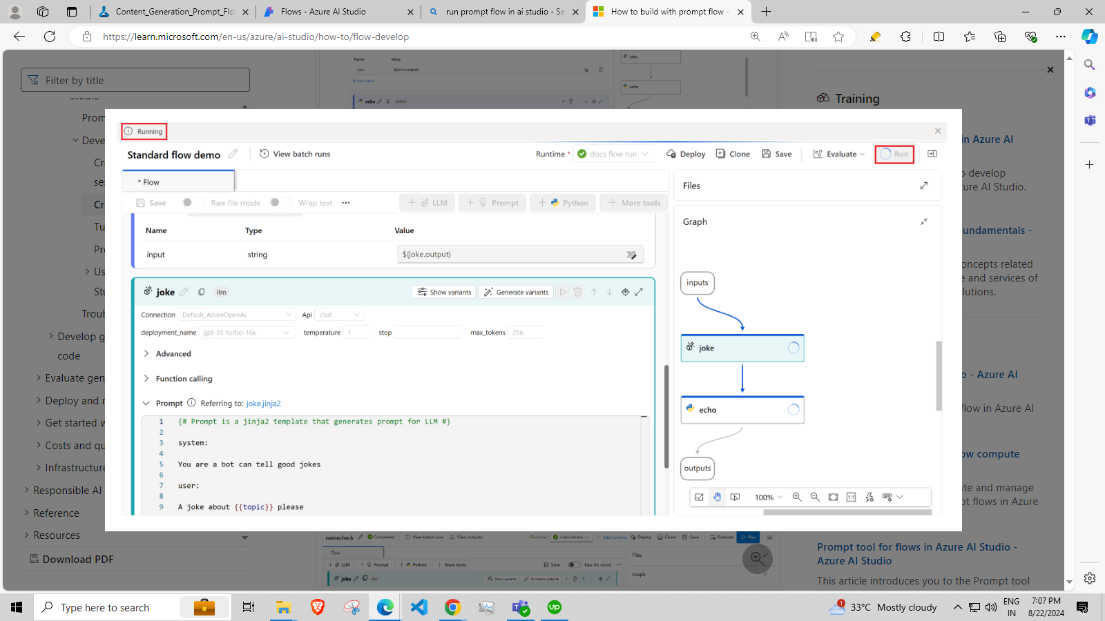 What is solution of missing deployment name and replaced by model on Azure Ai Studio ...
