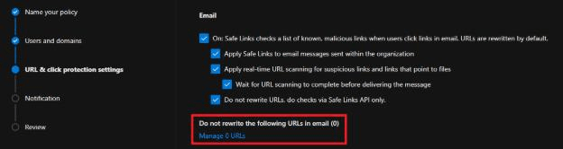 Shorten URL links in email received - Microsoft Q&A