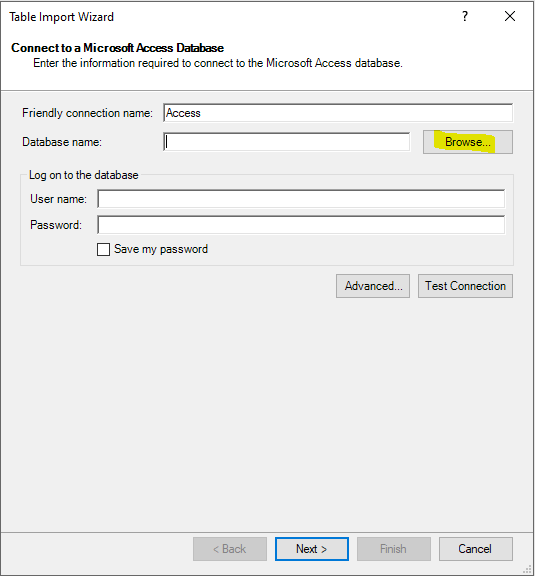 Power Pivot Not Importing Acess Db In Excel 2016 Error Message Is Blank Microsoft Qanda