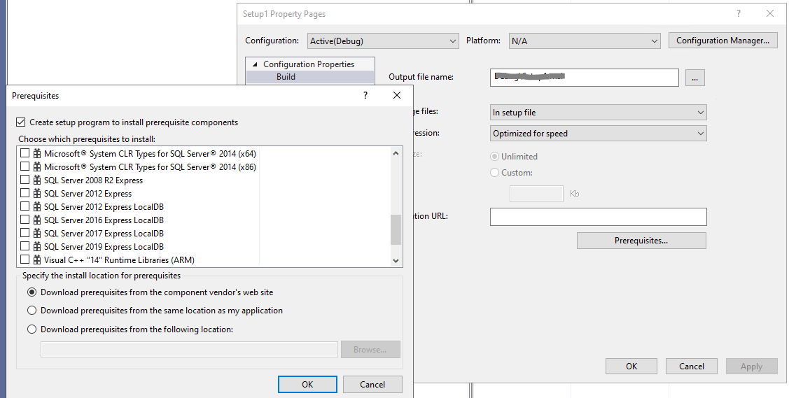 Making Setup File With Sql Db File To Work On Another Computer 1956