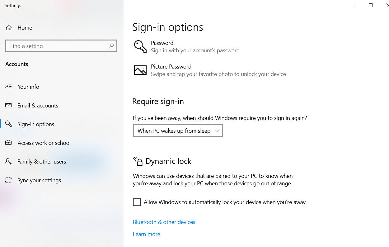 Missing Pin Option in Sign-In Options Menu - Microsoft Q&A