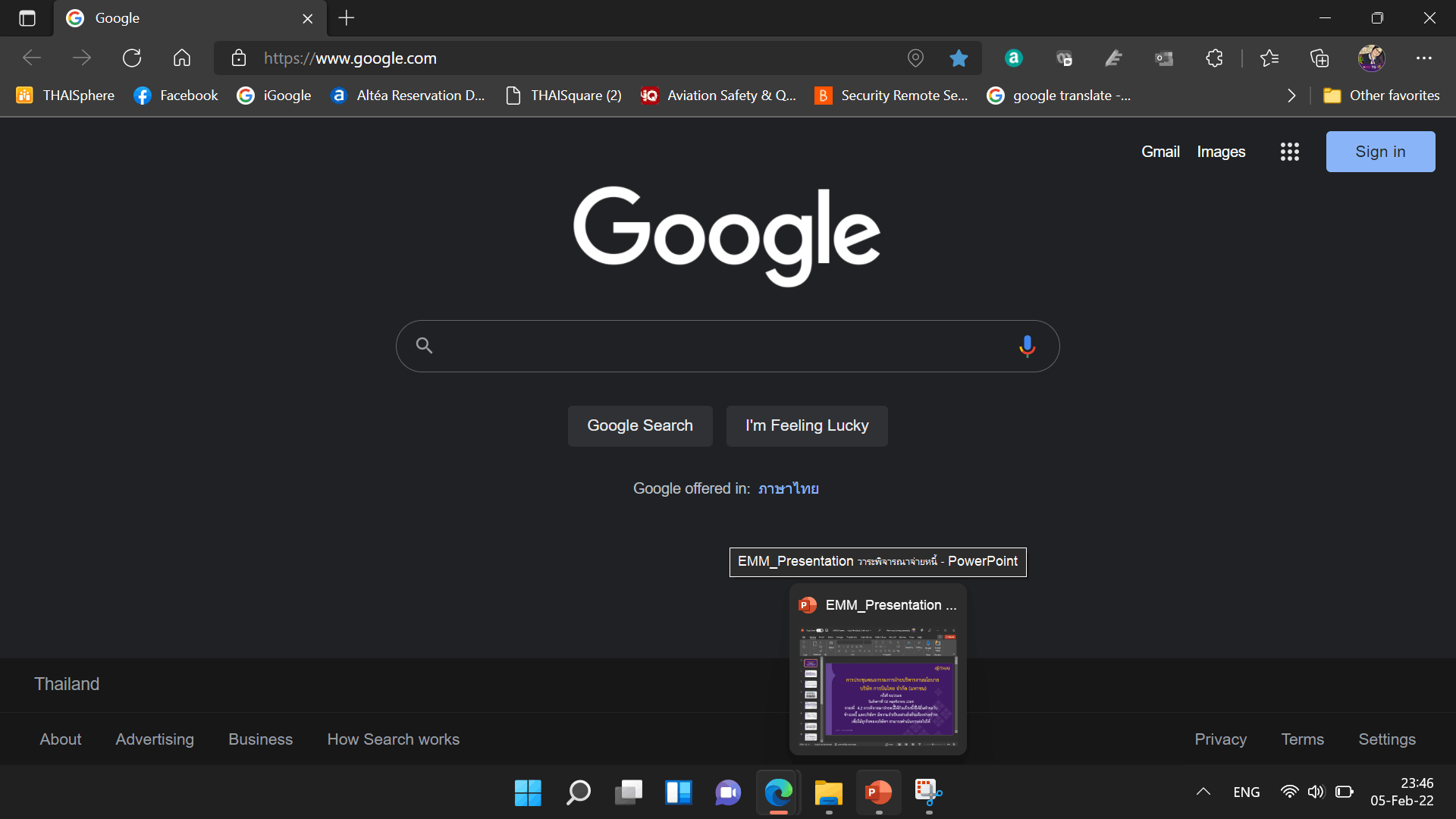 Powerpoint windows does not appear on my desktop, - Microsoft Q&A
