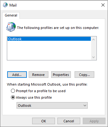 Send & Recieve Errors After Renaming .PST File - Office 365 - Error ...