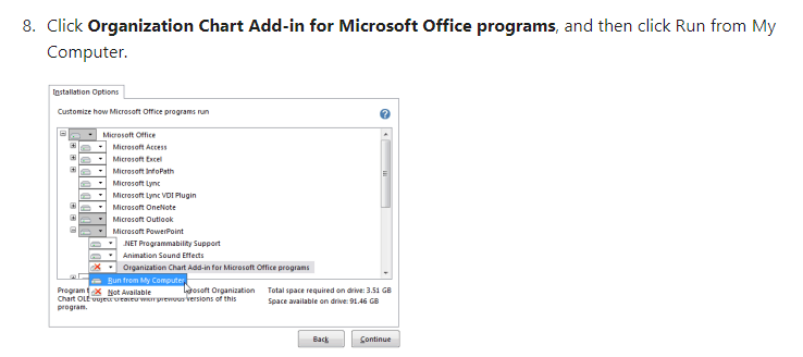 Microsoft Office Organization Chart add-in Microsoft 365 - Microsoft Q&A