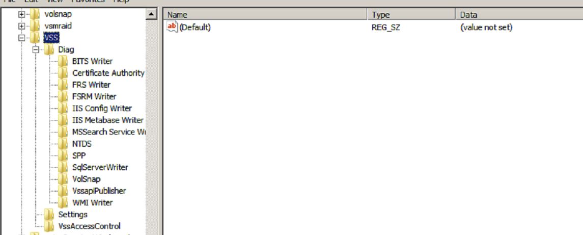 Server Essentials 2011 SBS VSS missing after reboot - Microsoft Q&A