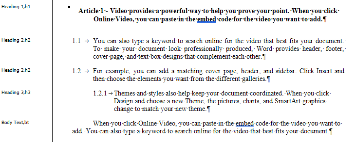 How To Create A Multi Paragraph Autotext Entry That Will Retain The Formatting But Not Add An