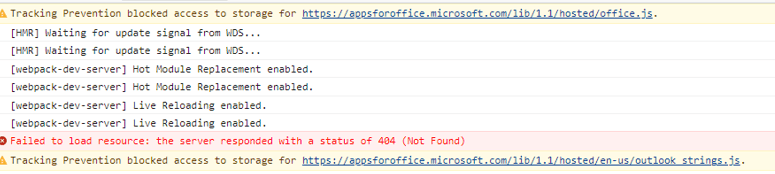 Access token not being renewed on outlook app but it works fine on outlook web for connecting to ...