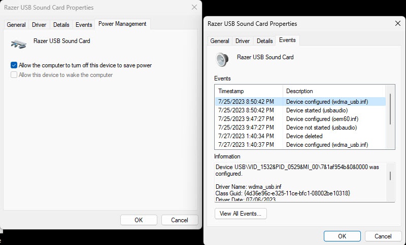 windows 11 monitor power down/computer sleep quit working on install of ...