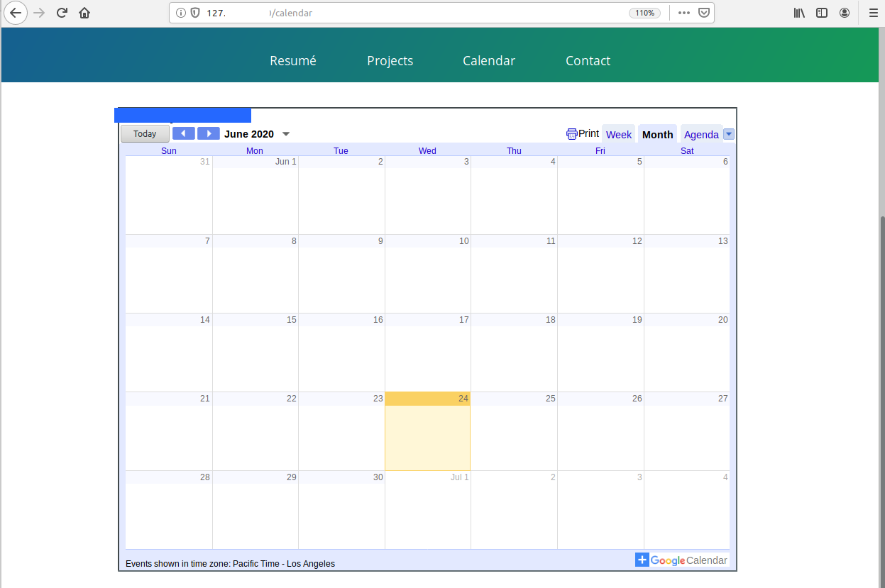 Displaying published calendar in iframe is broken by Microsoft Teams ...