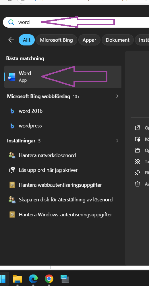 can't find my Microsoft 365 after installing. Tried 'Search', in app ...