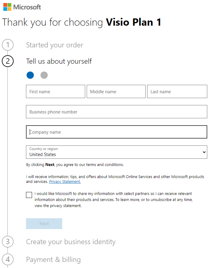 Visio online login - Microsoft Q&A