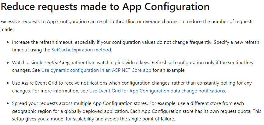 Azure Functions Isolated Process With Azureappconfiguration Causing Throttling Microsoft Qanda