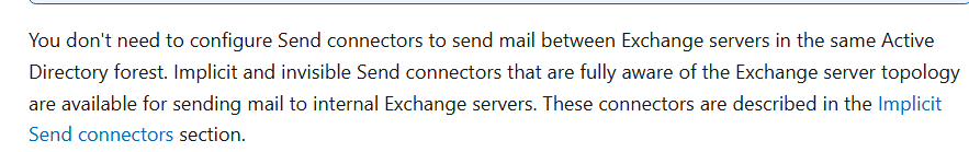 in Exchange 2019 on-prem, can i create a send connector to route ...
