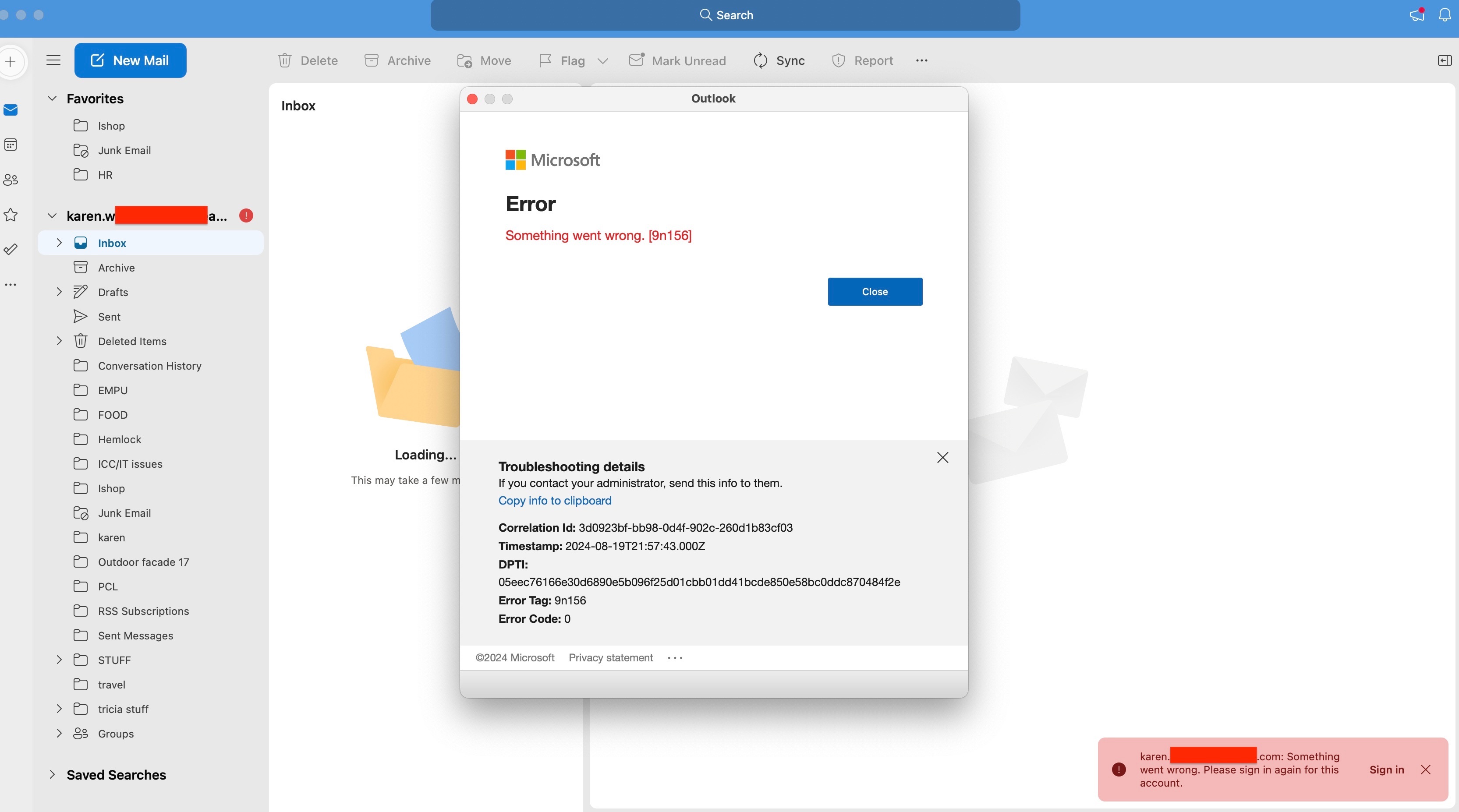 Cannot log into Outlook on iMac - Microsoft Q&A