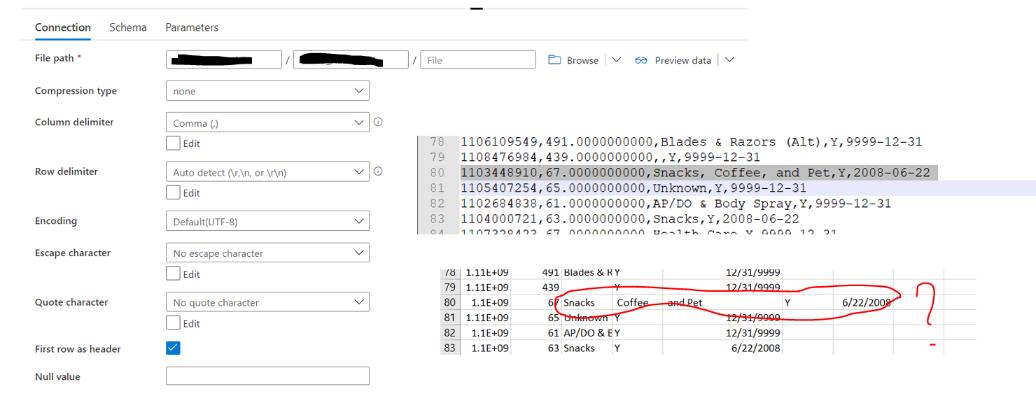 issue converting parquet format to csv in ADF - Microsoft Q&A issue converting parquet format to csv in ADF - Microsoft Q&A