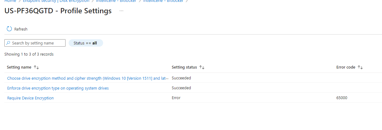 Bitlocker deployment issues - Microsoft Q&A Bitlocker deployment issues - Microsoft Q&A