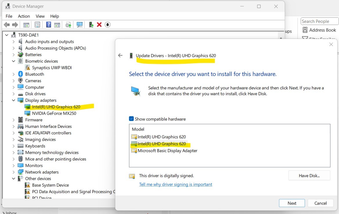 External monitor doesn't work on HDMI after 24H2 update - Microsoft Q&A