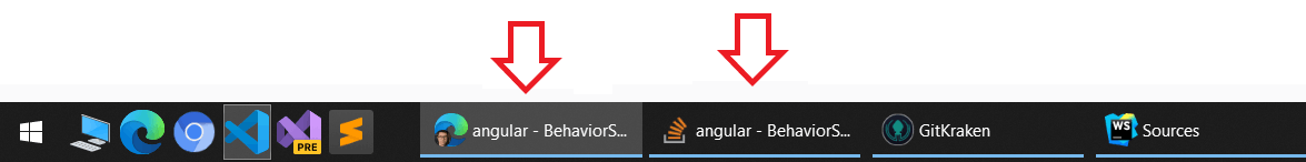 Edge showing tabs/websites in taskbar as separate app - Microsoft Q&A