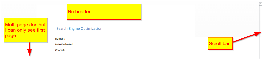 Word Online brings up blank page - Microsoft Q&A
