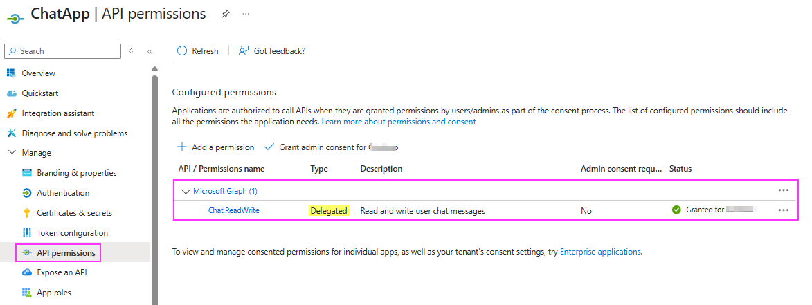 Graph API Chat Read Receipts - Microsoft Q&A