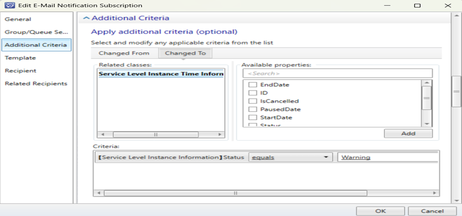 System Center Service Manager Service Level Warning and Breach ...