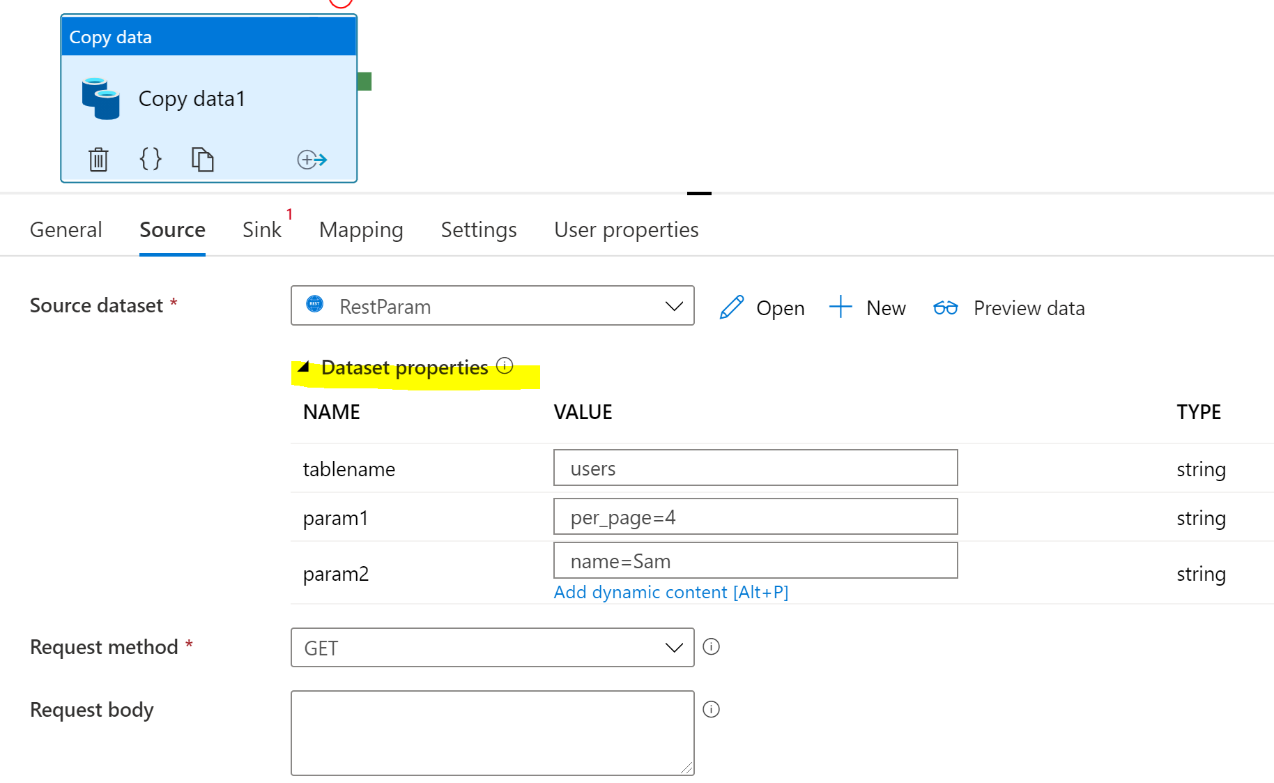How Do I Enter Get Parameters For A Rest Api Microsoft Qanda