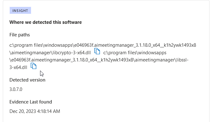 How to fix "Attention required: vulnerabilities in Openssl" - Microsoft Q&A