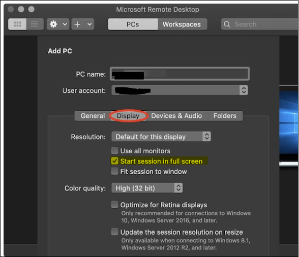 How To Hide Microsoft Macos Application When Running Through A Rdp