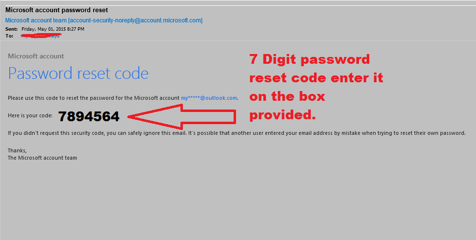 How to Reset your Password of your Microsoft account. - Microsoft Q&A
