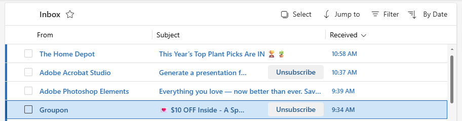 remove Outlook message preview - Microsoft Q&A