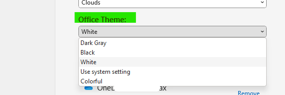 how to change the color appearance on outlook - Microsoft Q&A