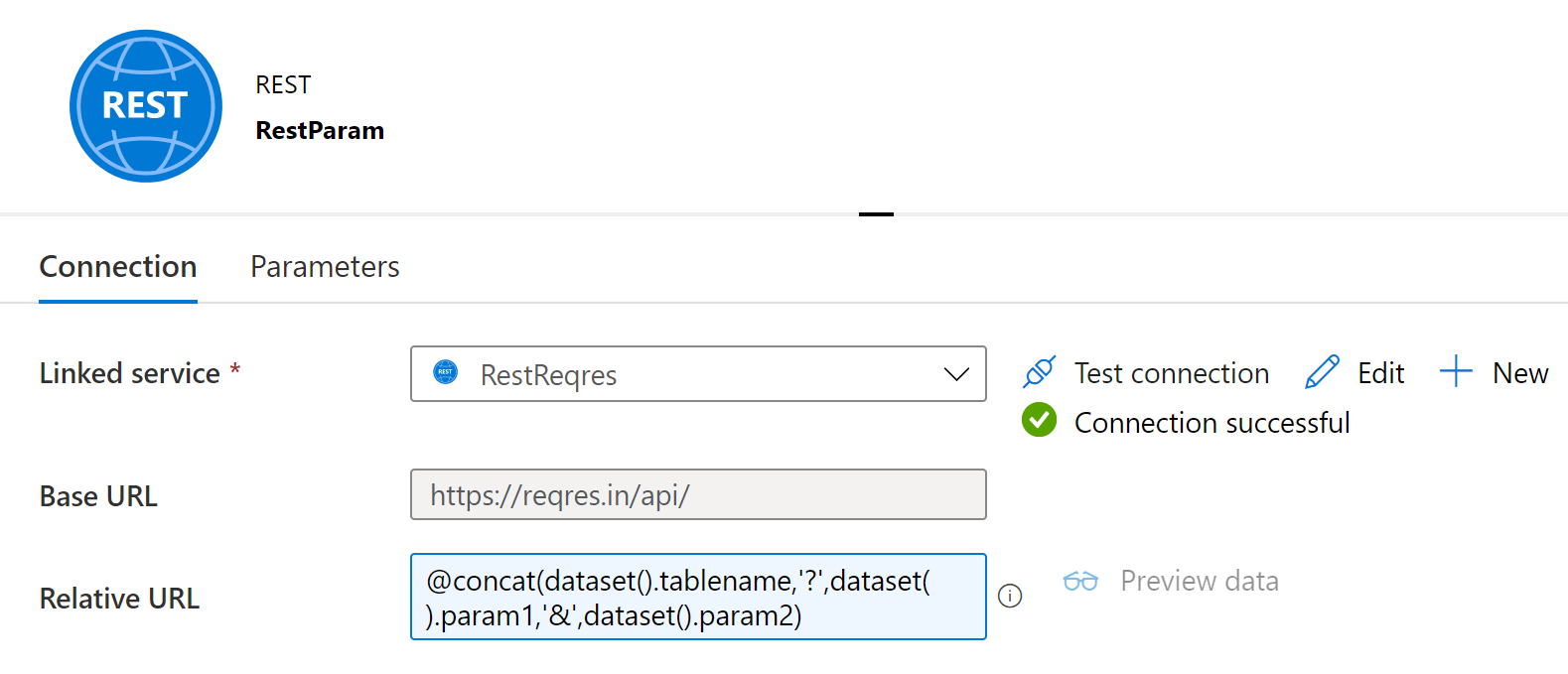 How do I enter Get Parameters for a Rest API - Microsoft Q&A