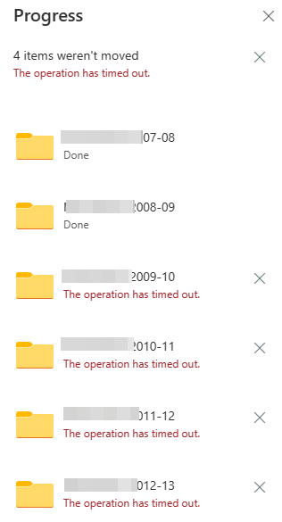 SharePoint bugs with move/copy directories and files - Microsoft Q&A